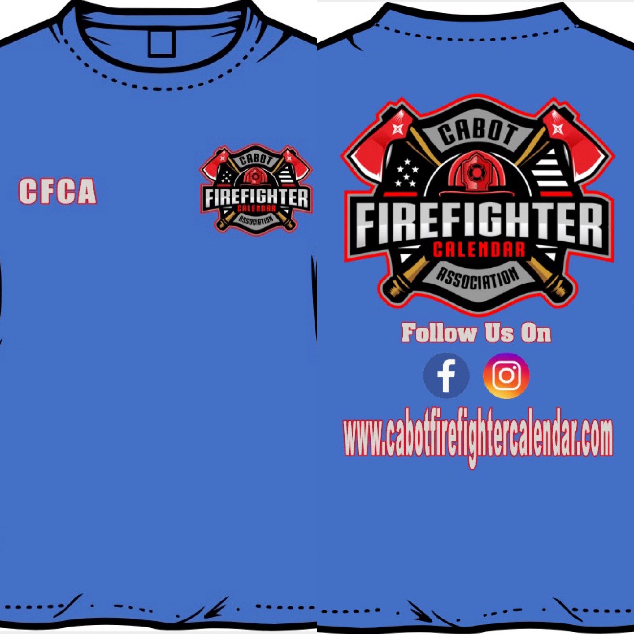 Blue CFCA Logo T-Shirt